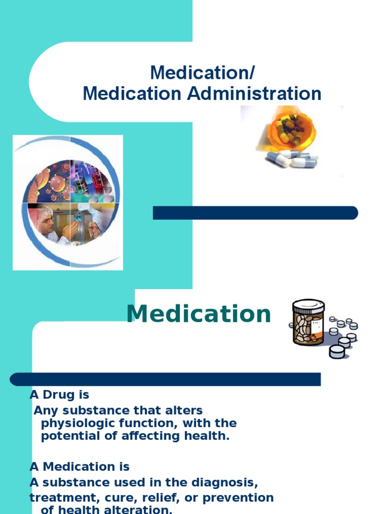 Medication Administration | PDF | Injection (Medicine) | Medical Treatments