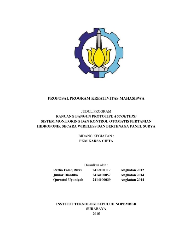 Autohydro: Solusi Hidroponik Otomatis | PDF