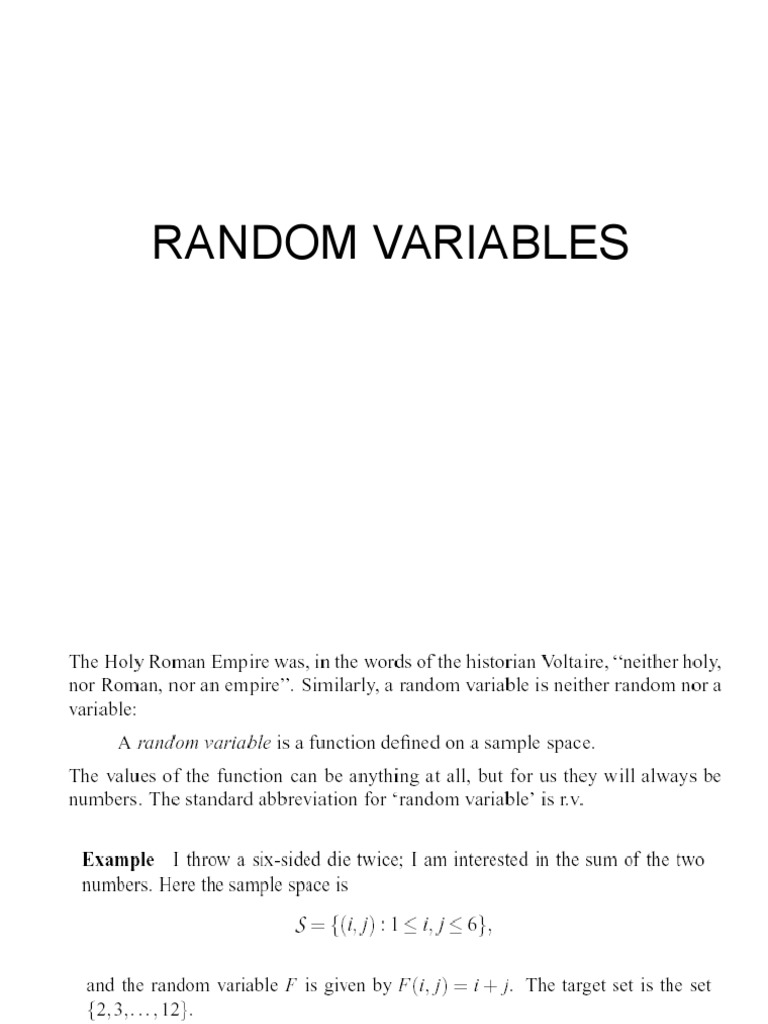 Lecture2 Probablity | PDF | Variance | Probability Distribution
