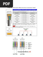 Código de Colores para Cables de Red RJ45 | PDF