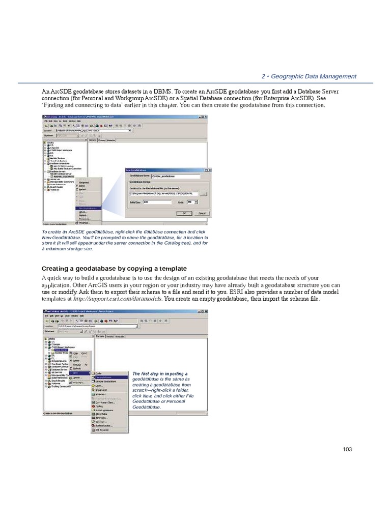 Creating and Populating Geodatabases from Templates: A Guide to ...
