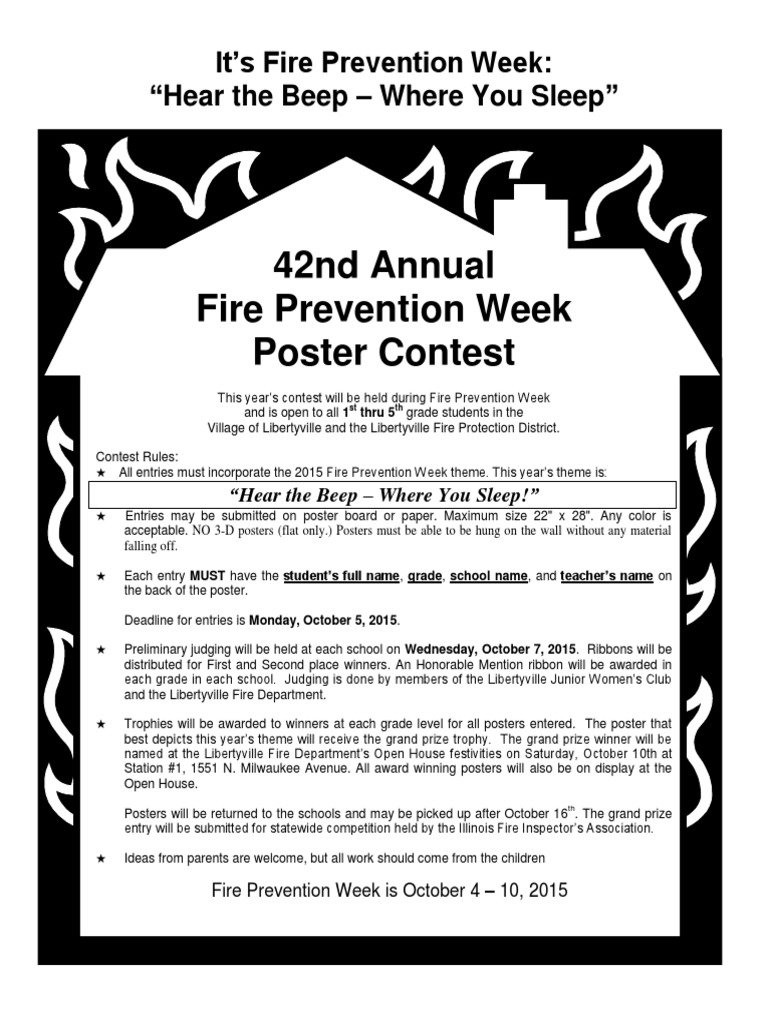 Poster Contest Rules | PDF | Social Science | Home & Garden