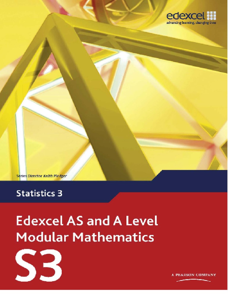Edexcel Statistics 3 | PDF