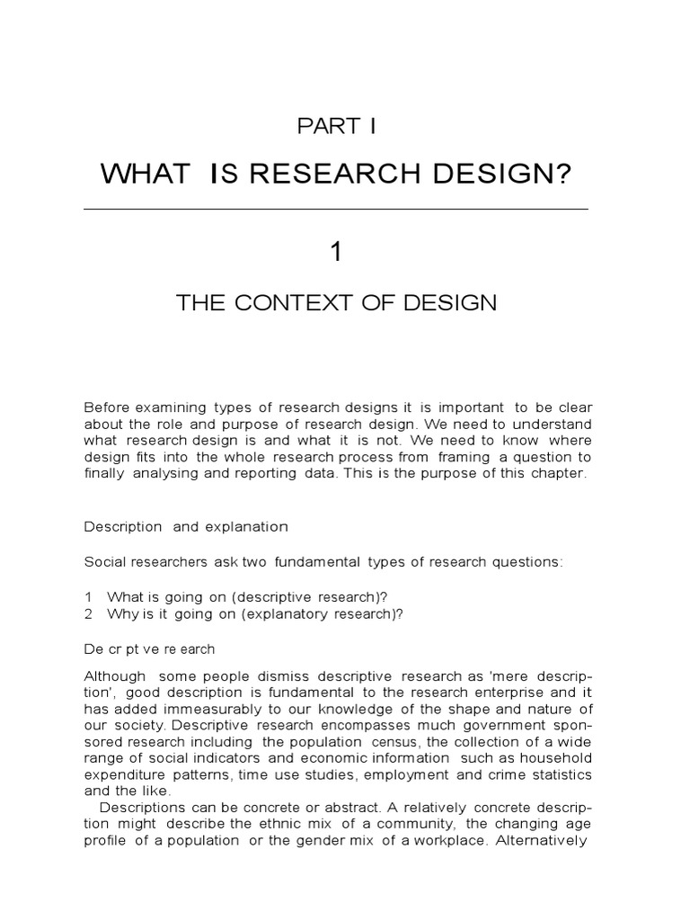 Research Design | PDF | Quantitative Research | Causality