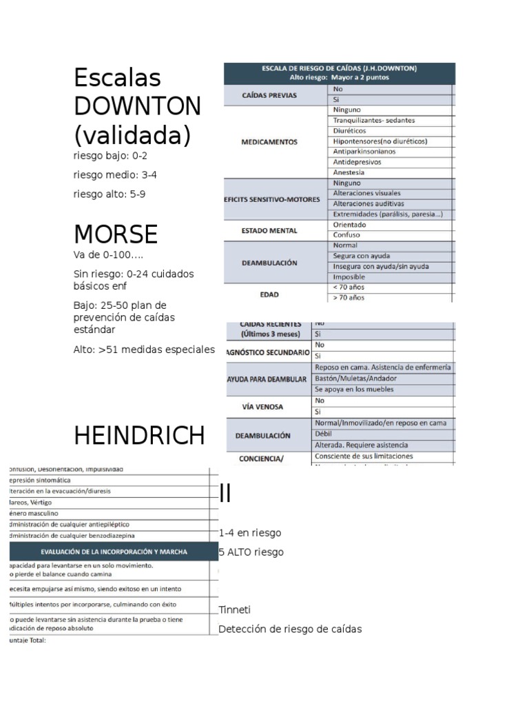 Escalas Geriatricas | PDF