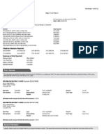 Sample Credco Report PDF | PDF | Credit History | Credit Card