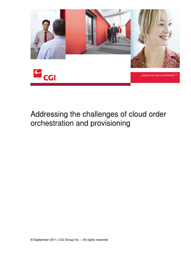 Cloud Provisioning White Paper | PDF | Software As A Service | Provisioning