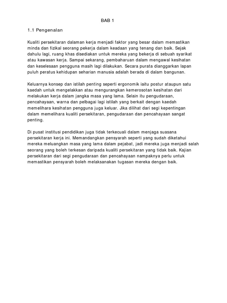Draf Proposal Projek Akhir PDF | PDF