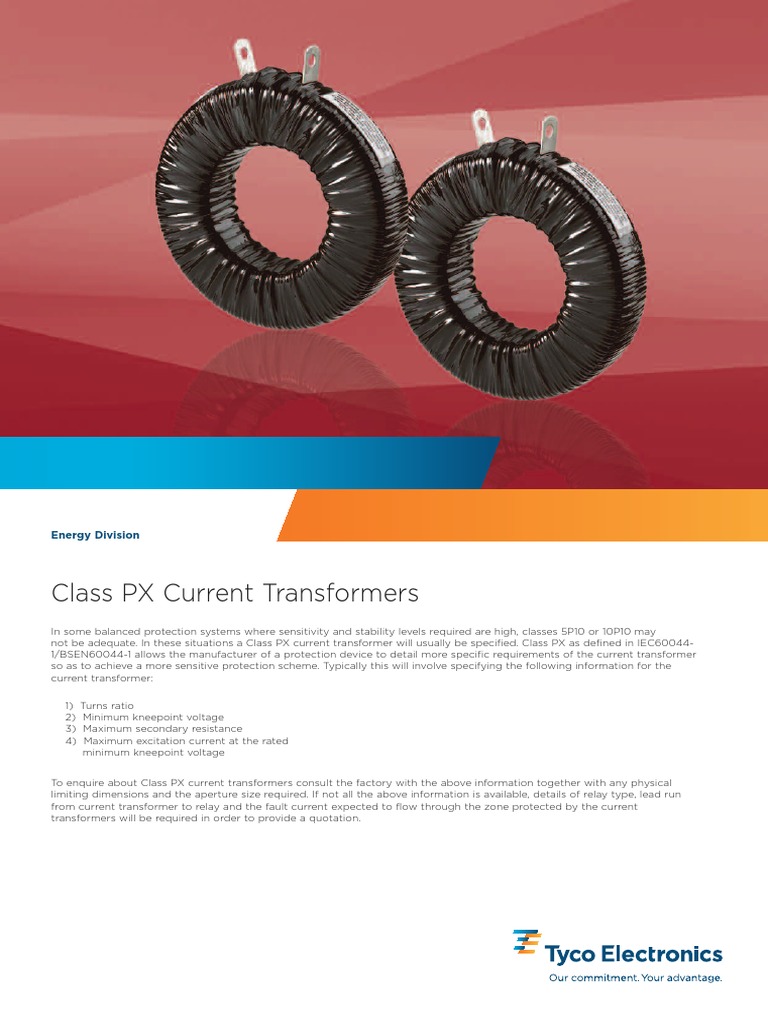 Tyco Class PX | PDF | Transformer | Electronics