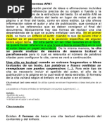 Resena Literaria Norma Apa | PDF | Estilo apa | Comillas