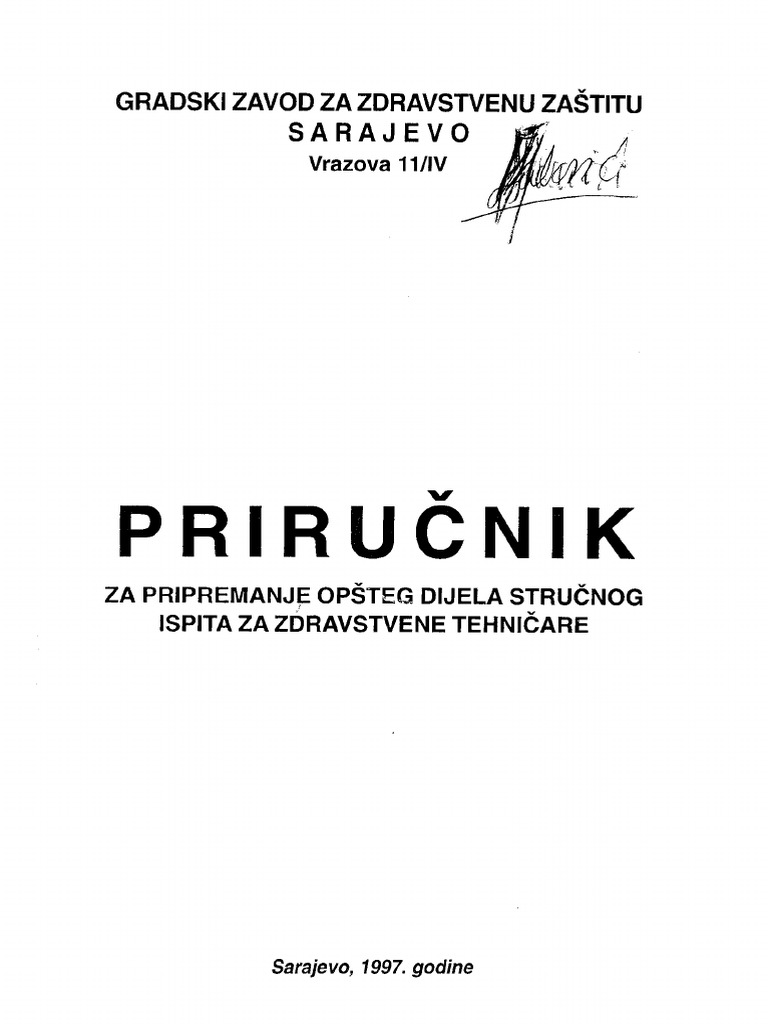 Prirucnik Za Polaganje Strucnog Ispita | PDF