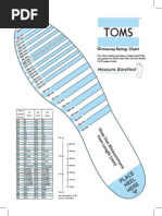Size Chart - Bata | PDF | Sports & Recreation | Home & Garden