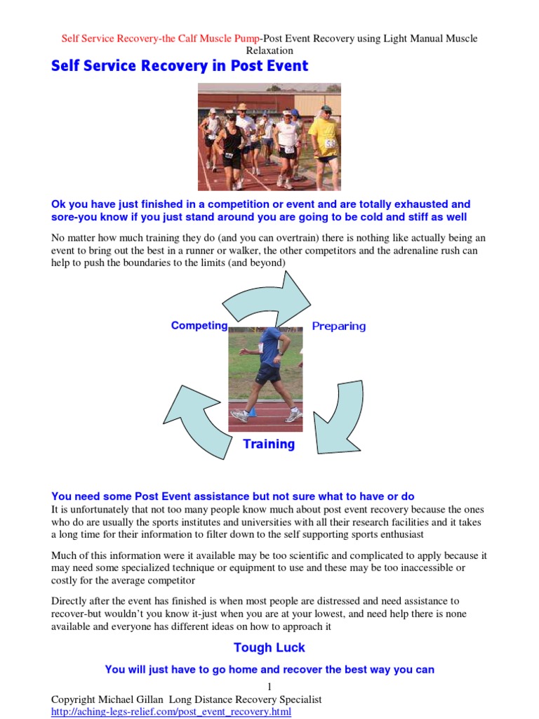 Self Service Post Event Recovery | PDF | Vein | Artery