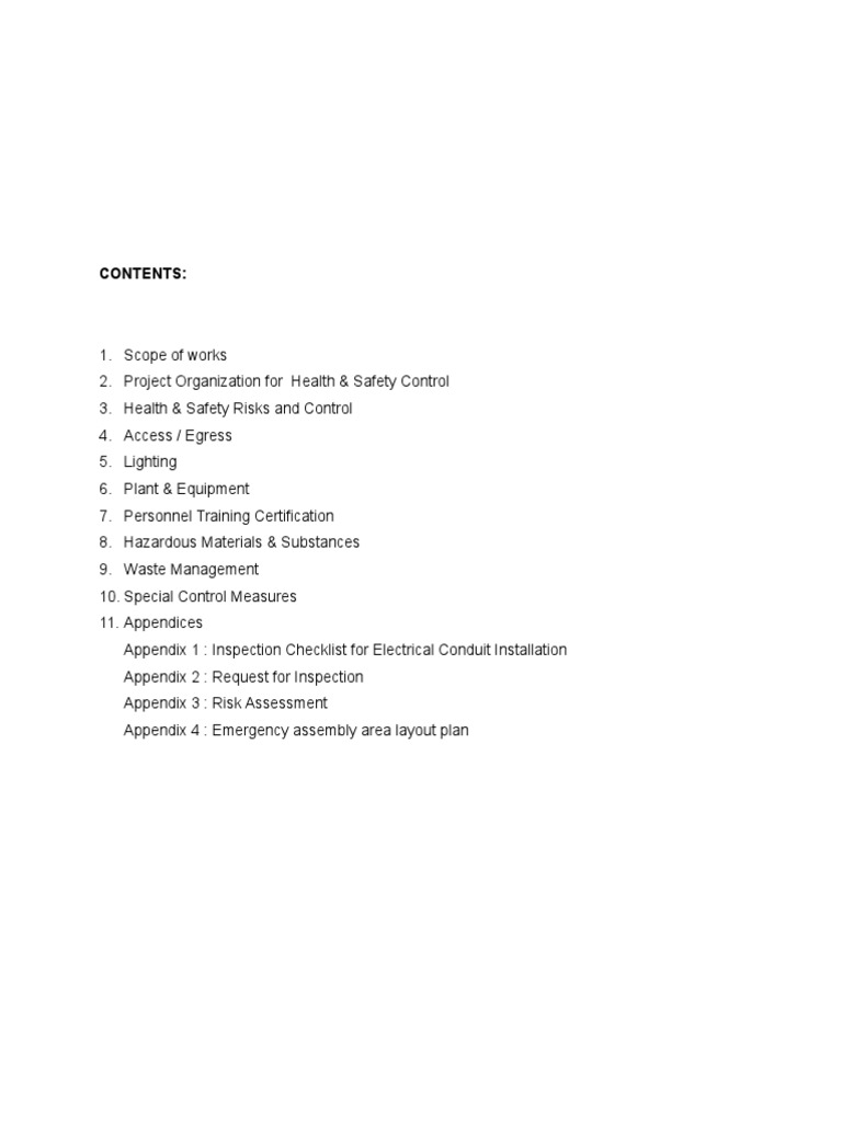 Method Statement for Electrical Conduit Installation.docx ...