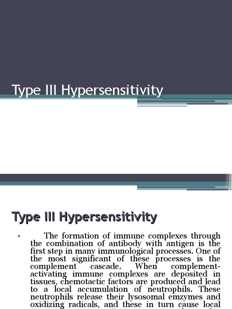 Type III Hypersensitivity Santos | PDF | Immune System | Inflammation
