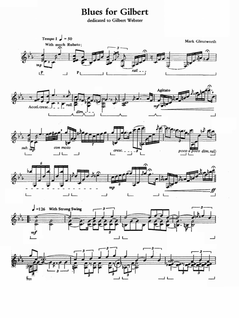 Blues For Gilbert | PDF