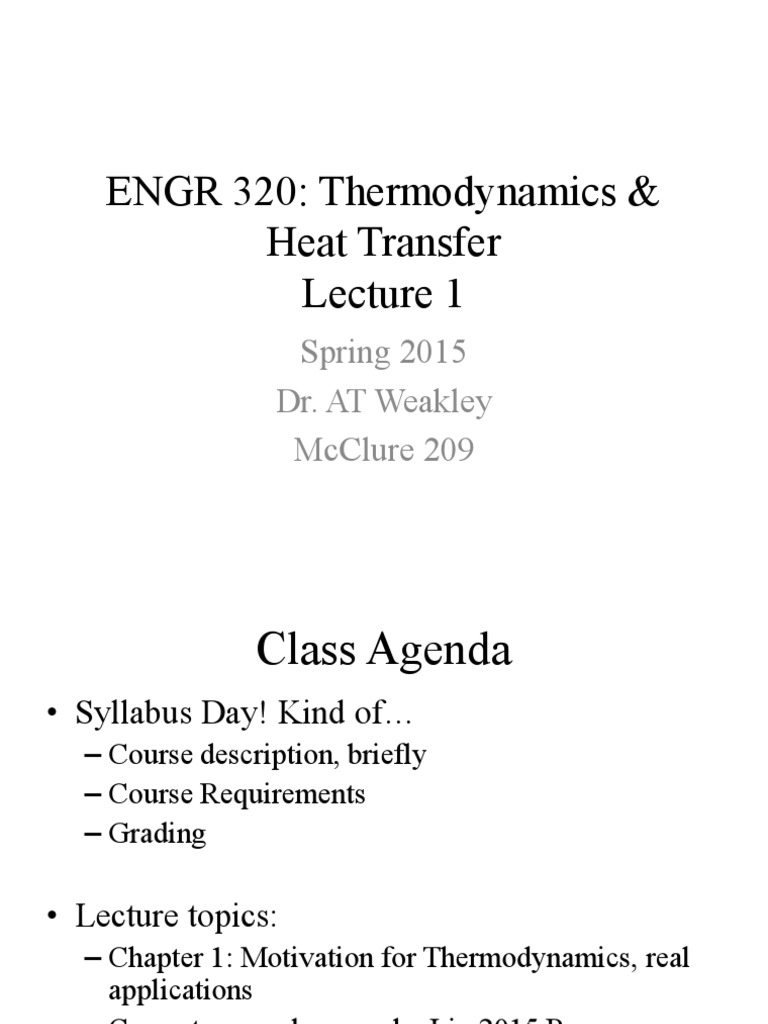 Thermodynamics & Heat Transfer Overview | PDF | Heat | Thermodynamics