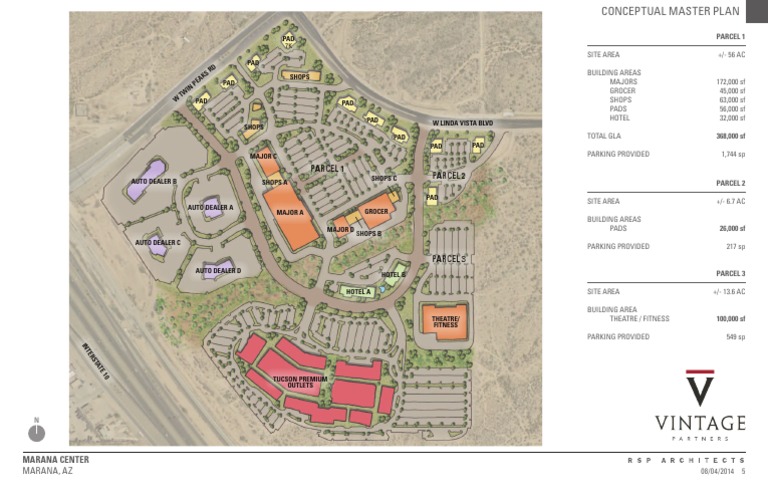 Marana Center Conceptual Master Plan | PDF