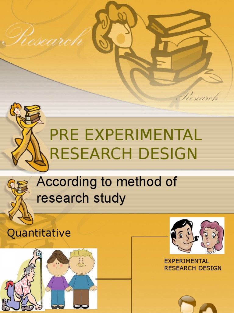 Pre Experimental Research Design | PDF