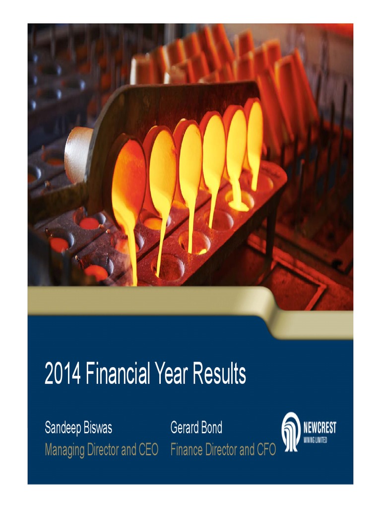 FINAL FY14 Full Year Financial Results Presentation 180814 | PDF | Free ...