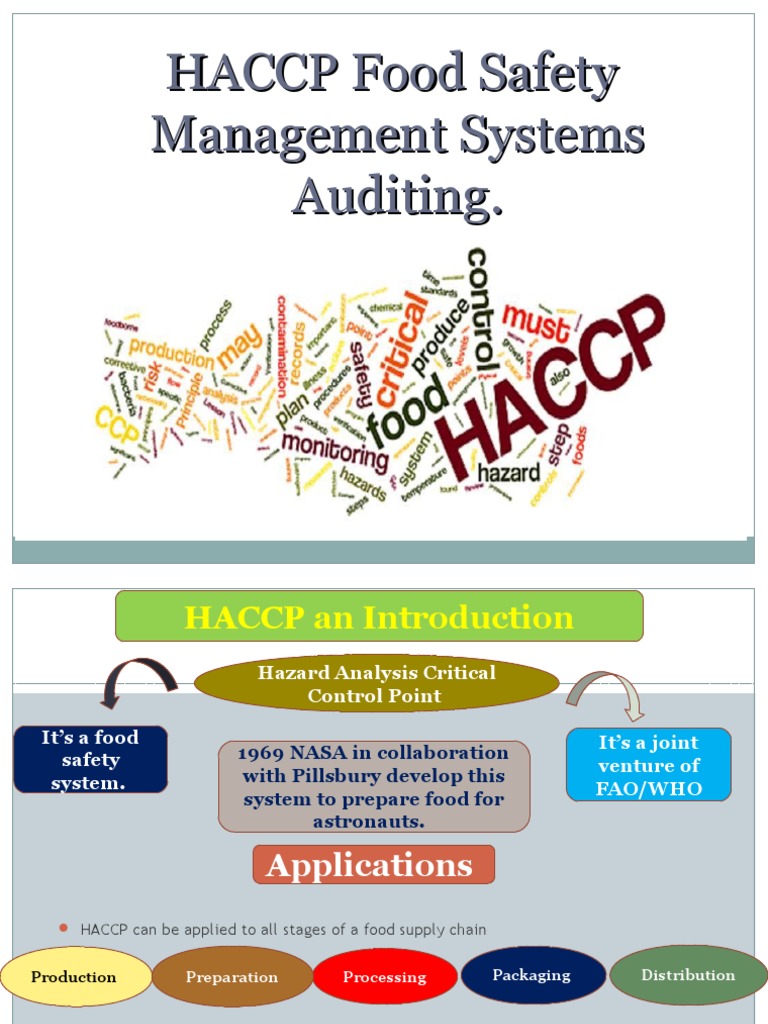 3 Auditing Haccp | Hazard Analysis And Critical Control Points | Food ...