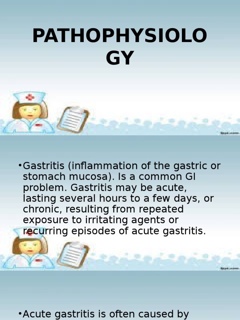 pathophysiology | Peptic Ulcer | Digestive Diseases