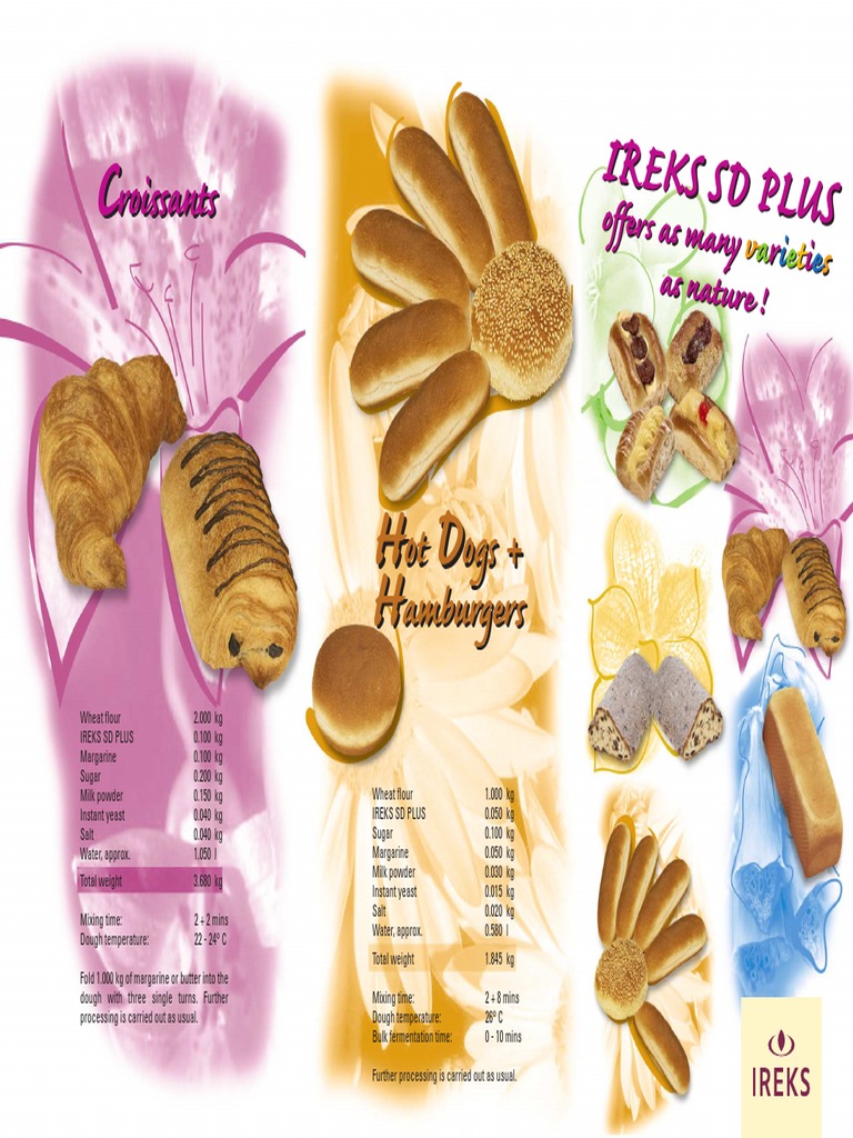 Ireks SD Plus | PDF | Baking | Dough