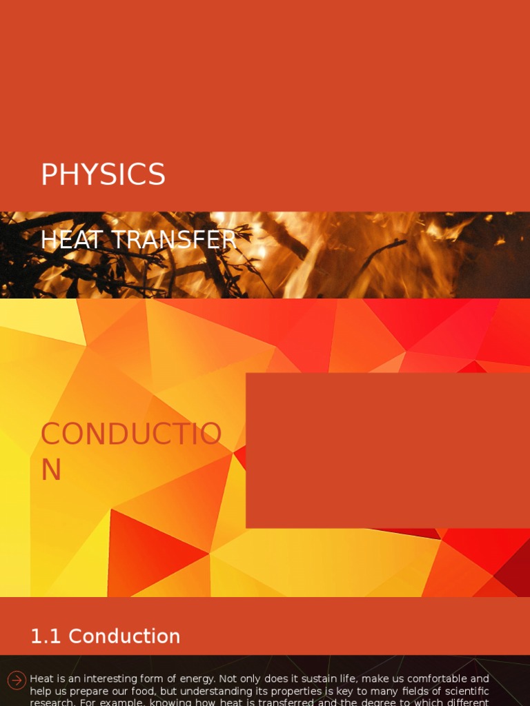 Physics STPM HEAT TRANSFER | PDF | Thermal Conduction | Heat Transfer