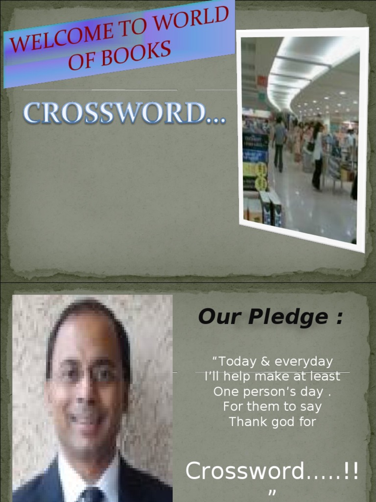 Crossword Presentation 1 | PDF | Retail | Business