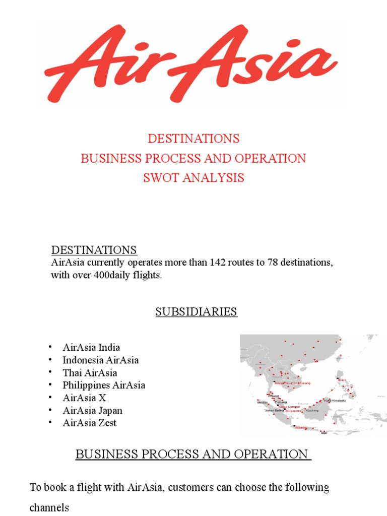 AirAsia SWOT Analysis and Operations | PDF | Computers | Technology ...