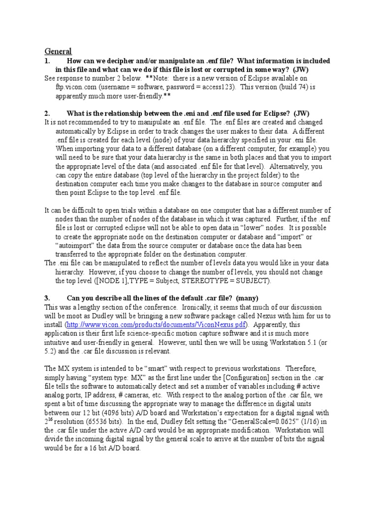 Vicon MX Questions Answers | PDF | Camera | Display Resolution