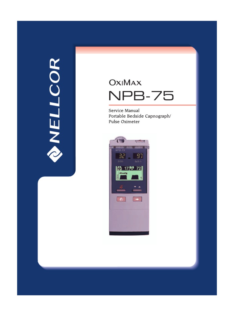 Manual Capnografo npb-75m | PDF | Troubleshooting | Leak