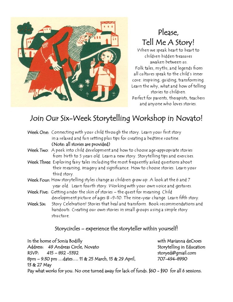 Story Telling Flyer-1 - 2 | PDF | Storytelling