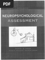 Sample Neuropsychological Report | PDF | Wechsler Adult Intelligence Scale | Cognitive Science