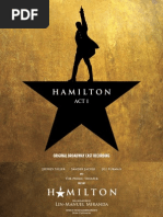 Hamilton Musical Lyrics Compilation | PDF | Hamilton (Musical ...