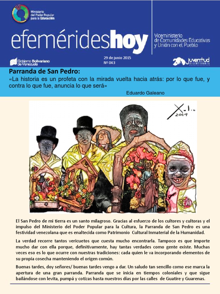 043 Parranda de San Pedro | PDF | Santo | Venezuela