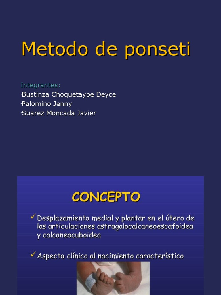 Método Ponseti | PDF