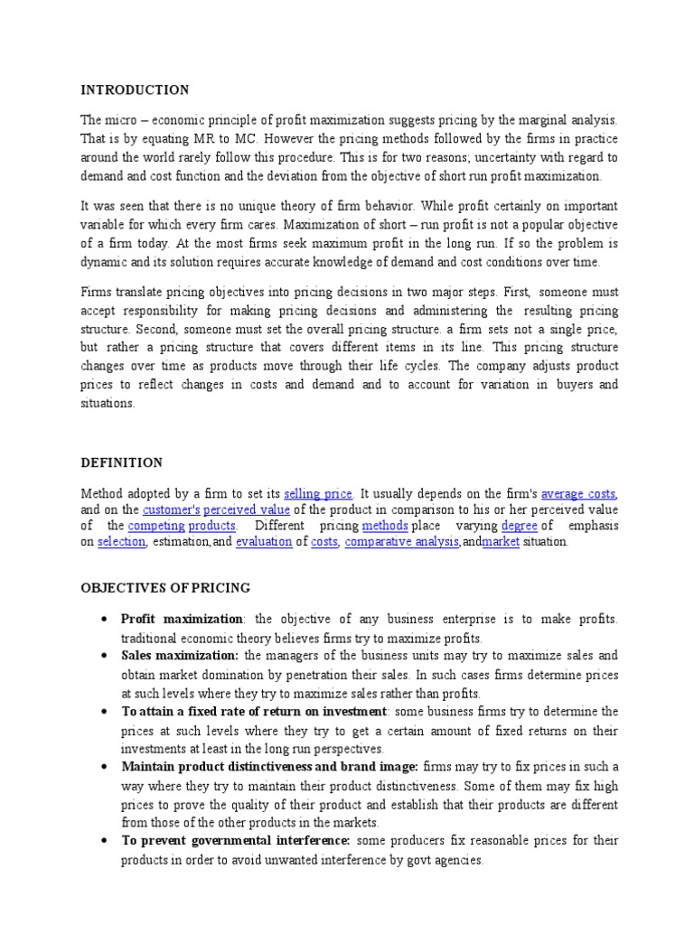 Pricing Strategies | PDF | Discounts And Allowances | Prices