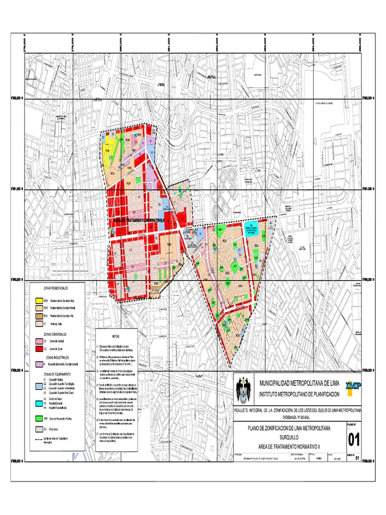 Zonificacion Surquillo | PDF