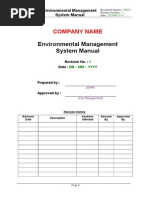 Environmental Aspects Impact Register | PDF | Waste | Waste Management