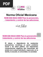 Interpretación de La Norma Oficial Mexicana NOM-028-SSA2-2009. | PDF | La dependencia de ...