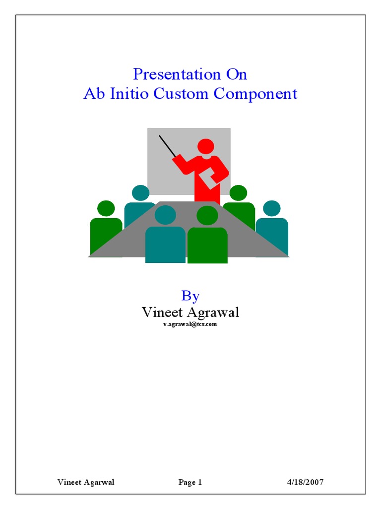 Ab Initio Custom Component | PDF | Parameter (Computer Programming ... Ab Initio Custom Component | PDF | Parameter (Computer Programming ...