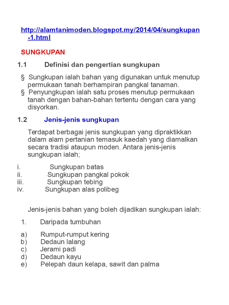 Sungkupan | PDF