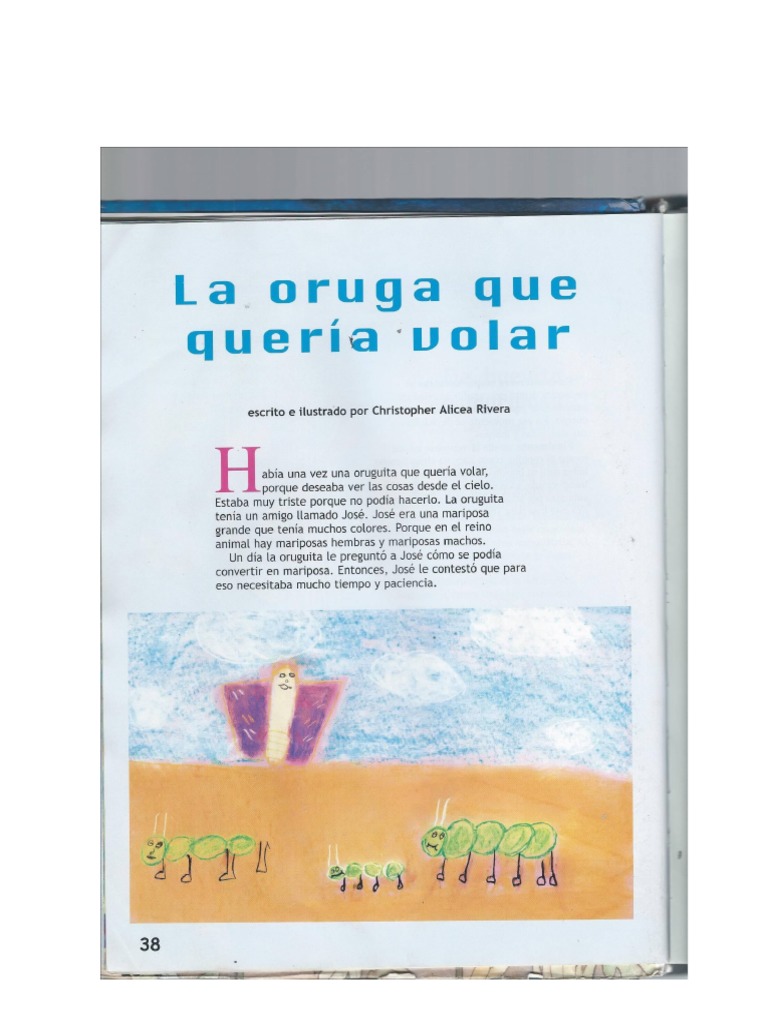 La Oruga Que Queria Volar | PDF
