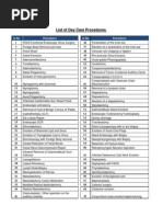 List of Ectomies | PDF | Mastectomy | Stomach