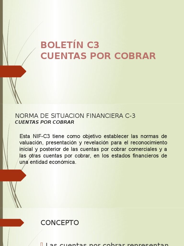 NIF Boletin C3 | PDF | Efectivo | Interés