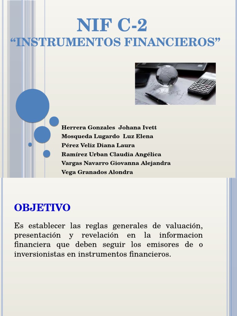Nif c2 | PDF | Valoración empresarial | Efectivo