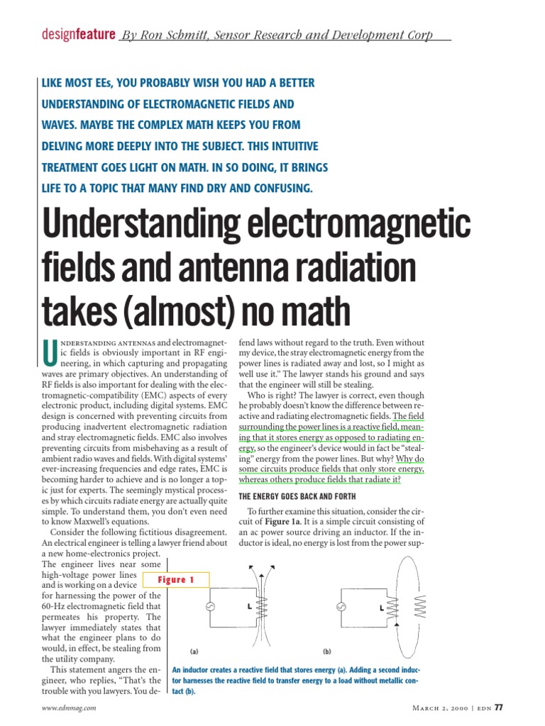 Understanding Electromagnetic Fields | Download Free PDF | Photon | Electromagnetic Radiation