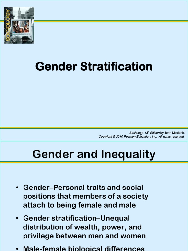 Gender Stratification | PDF | Gender Role | Gender