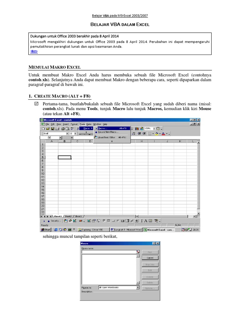 VBA Excel | PDF